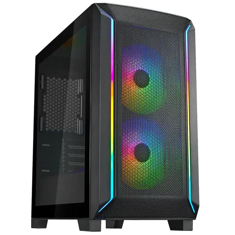 Silverstone SST-FA312Z-BG Fara 312Z, ARGB, Tempered Glass - Nero ...